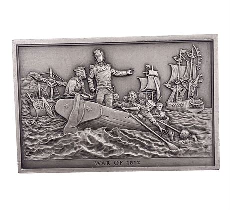 Rust Belt Revival Online Auctions - Bicentennial Pewter History Slab ...