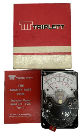 Rust Belt Revival Online Auctions - Vintage Triplett Model 310 V-O-M ...
