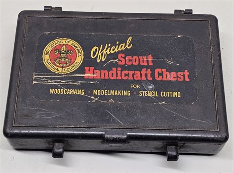 Rust Belt Revival Online Auctions - Boy Scouts of America Handicraft Chest