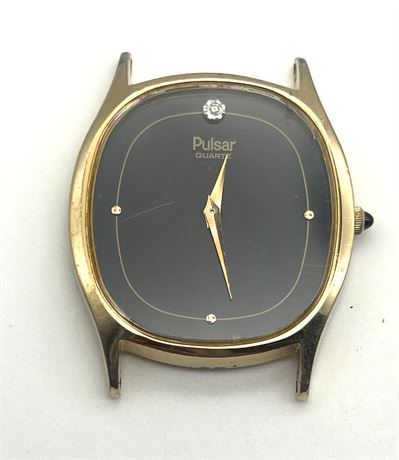 Rust Belt Revival Online Auctions - Pulsar Quartz Gold Tone Watch
