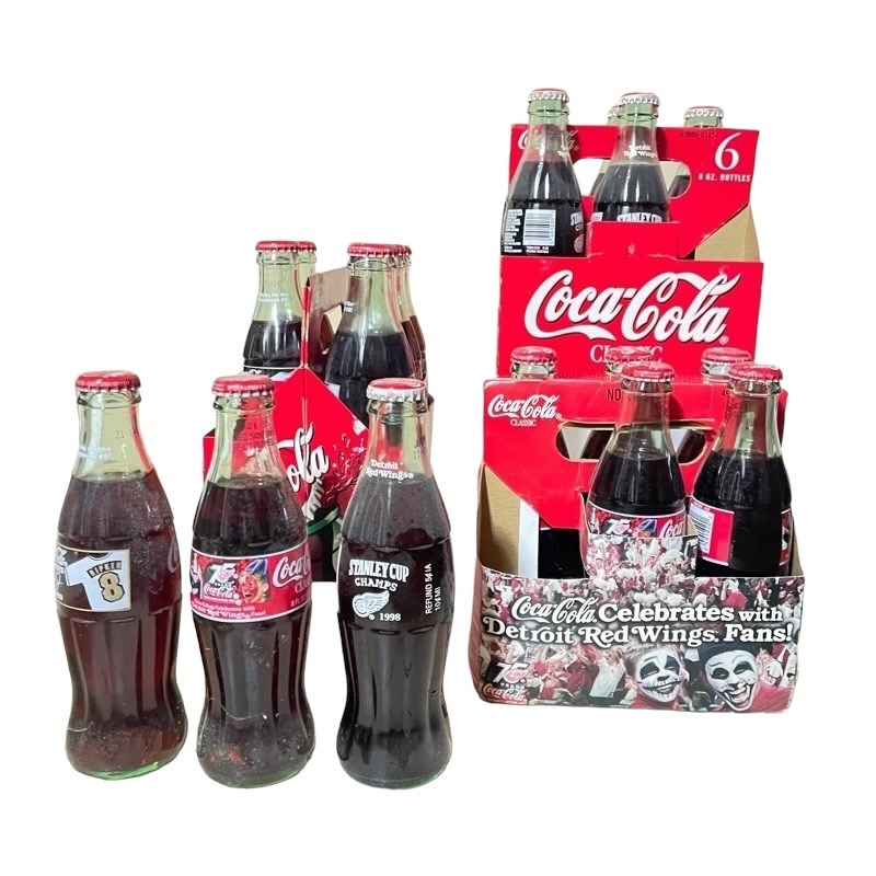 Rust Belt Revival Online Auctions - Vintage Detroit Redwings Coca Cola ...