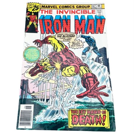 Rust Belt Revival Online Auctions - Invincible Iron Man #87 The Icy ...