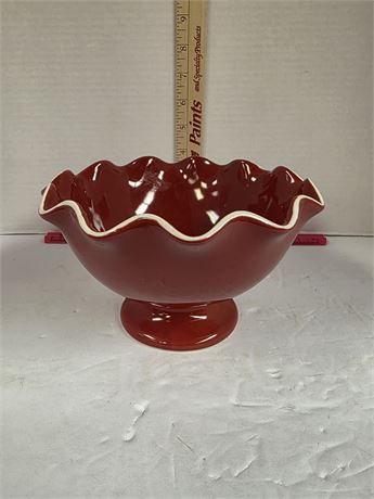 Rust Belt Revival Online Auctions - Vintage Longaberger Pottery Red ...