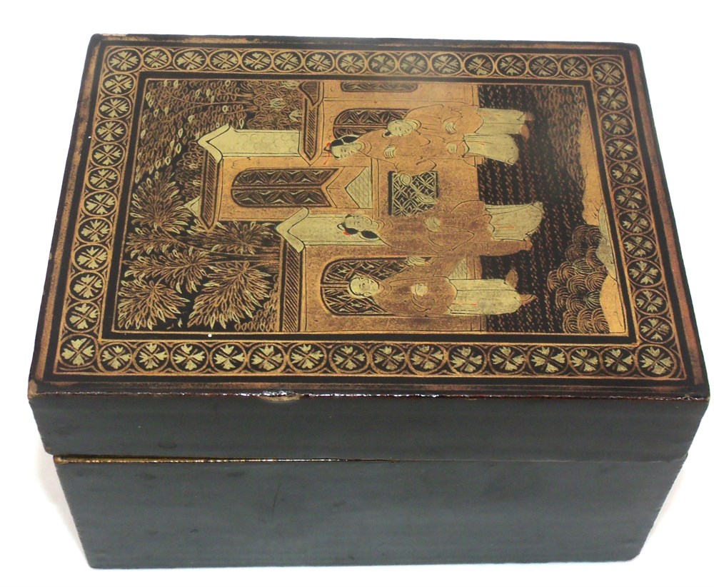 Rust Belt Revival Online Auctions - Asian lacquer box