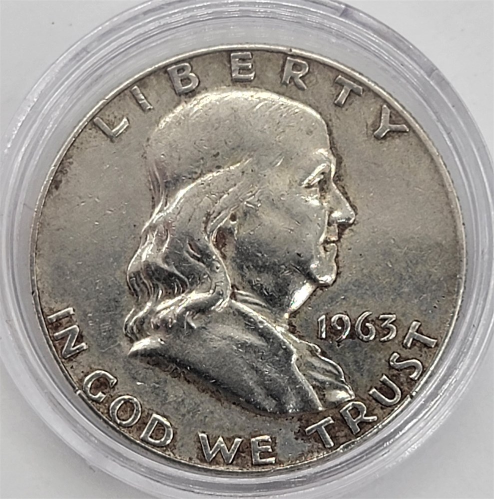 Rust Belt Revival Online Auctions - 1963-D US Silver Franklin Half ...