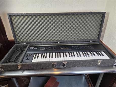 Rust Belt Revival Online Auctions - Roland JV-80 Digital Synthesizer w/Case