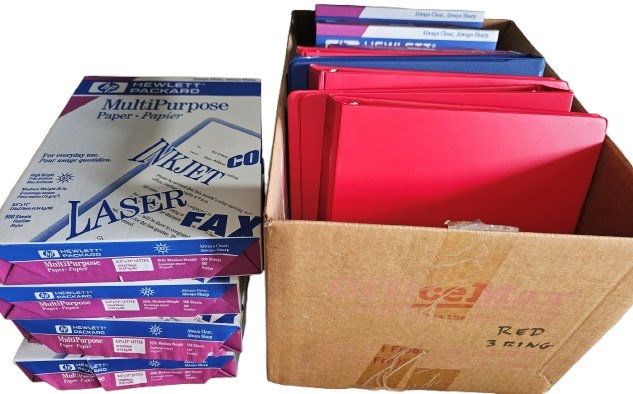 Rust Belt Revival Online Auctions - MultiPurpose Paper and Binders