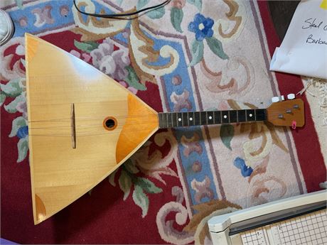 Rust Belt Revival Online Auctions - Balalaika Russian folk musical ...