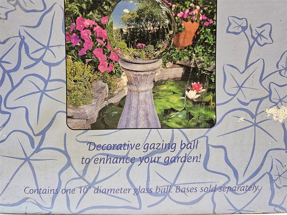 Rust Belt Revival Online Auctions - 10" Gazing Ball