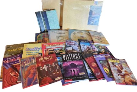 Rust Belt Revival Online Auctions - Assorted Books and Binders