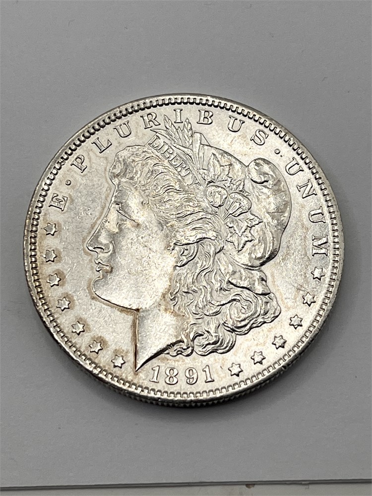 Rust Belt Revival Online Auctions - 1891-S Morgan Dollar Coin
