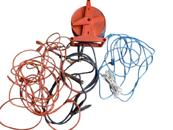 Rust Belt Revival Online Auctions - Extension Cords and Jumper Cables