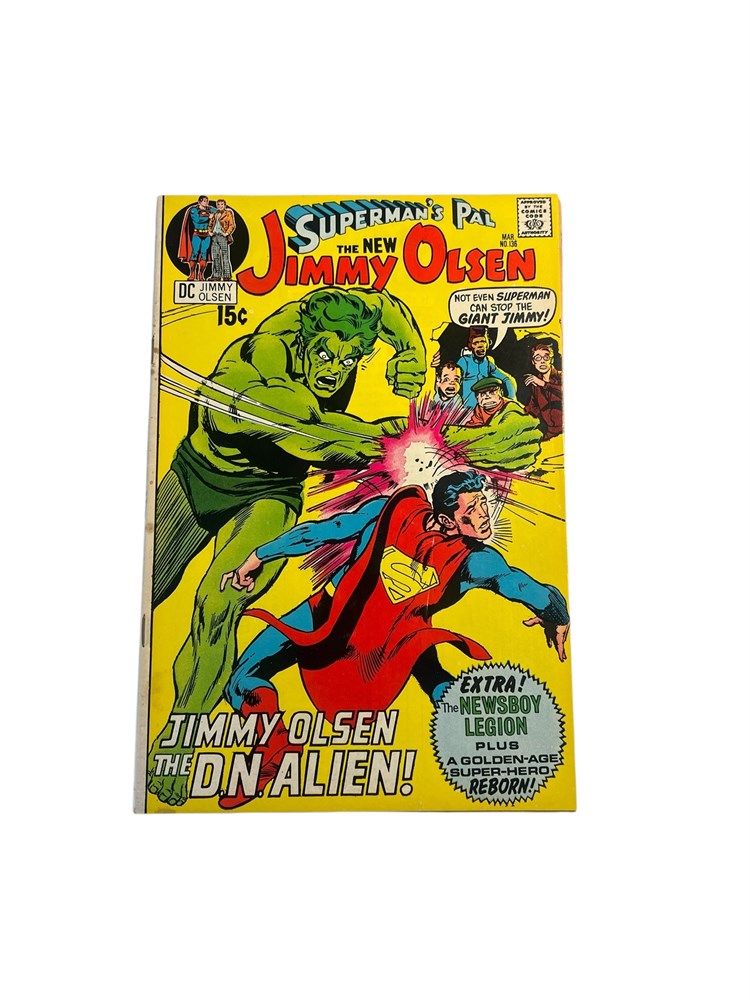 Rust Belt Revival Online Auctions - DC Comics "SUPERMAN" #136 #1971 Comic