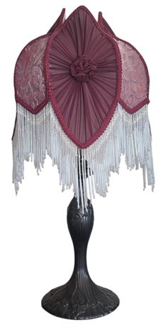 Rust Belt Revival Online Auctions - GORGEOUS Victorian parlor lamp with ...