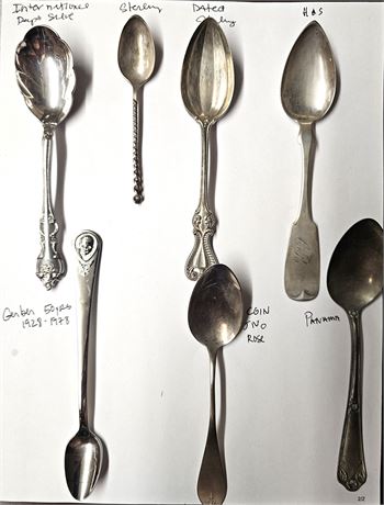 Rust Belt Revival Online Auctions - Silver Spoons, Silver Plate ...