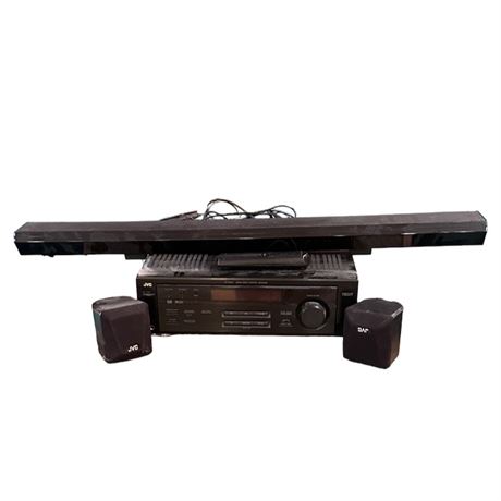 Rust Belt Revival Online Auctions - JVC RX-6010V AV Receiver and Sound ...