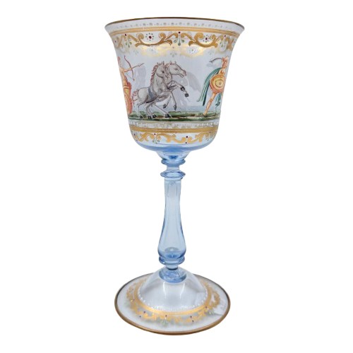 Rust Belt Revival Online Auctions - Venetian Salviati Blue Enamel ...
