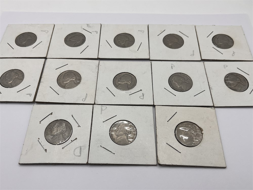 Rust Belt Revival Online Auctions - Jefferson Nickel Coin Lot