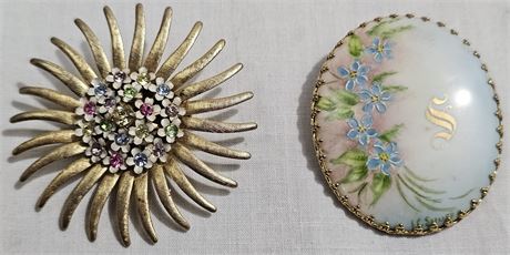 Rust Belt Revival Online Auctions - Vintage Enamel/Rhinestone and Hand ...