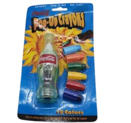 Rust Belt Revival Online Auctions - Coca Cola Pop Up Crayons 10 Colors ...