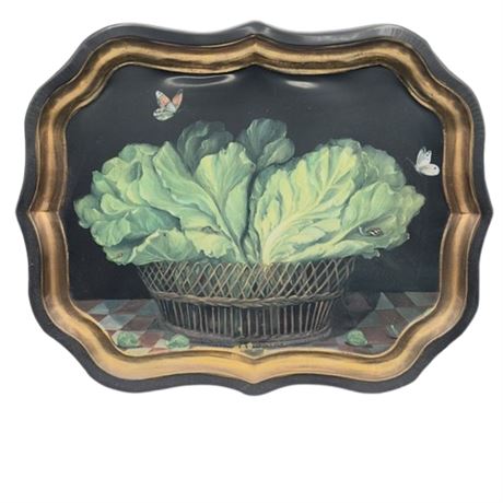 Rust Belt Revival Online Auctions - Ian Logan Tole Painted Tray By Mimi ...