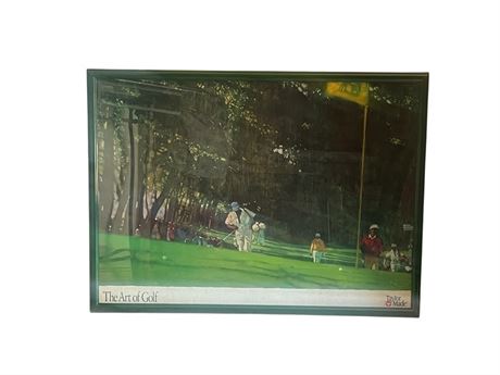Rust Belt Revival Online Auctions - 1980's Taylor Made Golf Poster ...