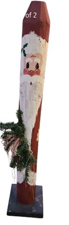 Rust Belt Revival Online Auctions - Handcraved Santa Claus