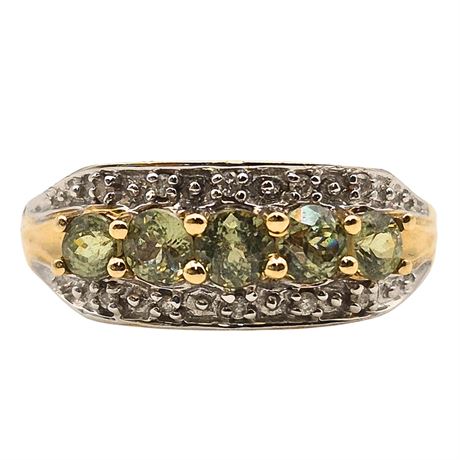 Rust Belt Revival Online Auctions - 14K Yellow & White Gold Peridot ...