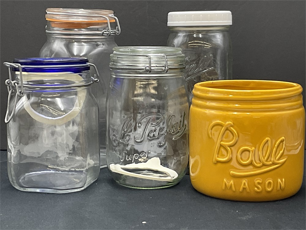 Rust Belt Revival Online Auctions - Assorted Ball Canisters