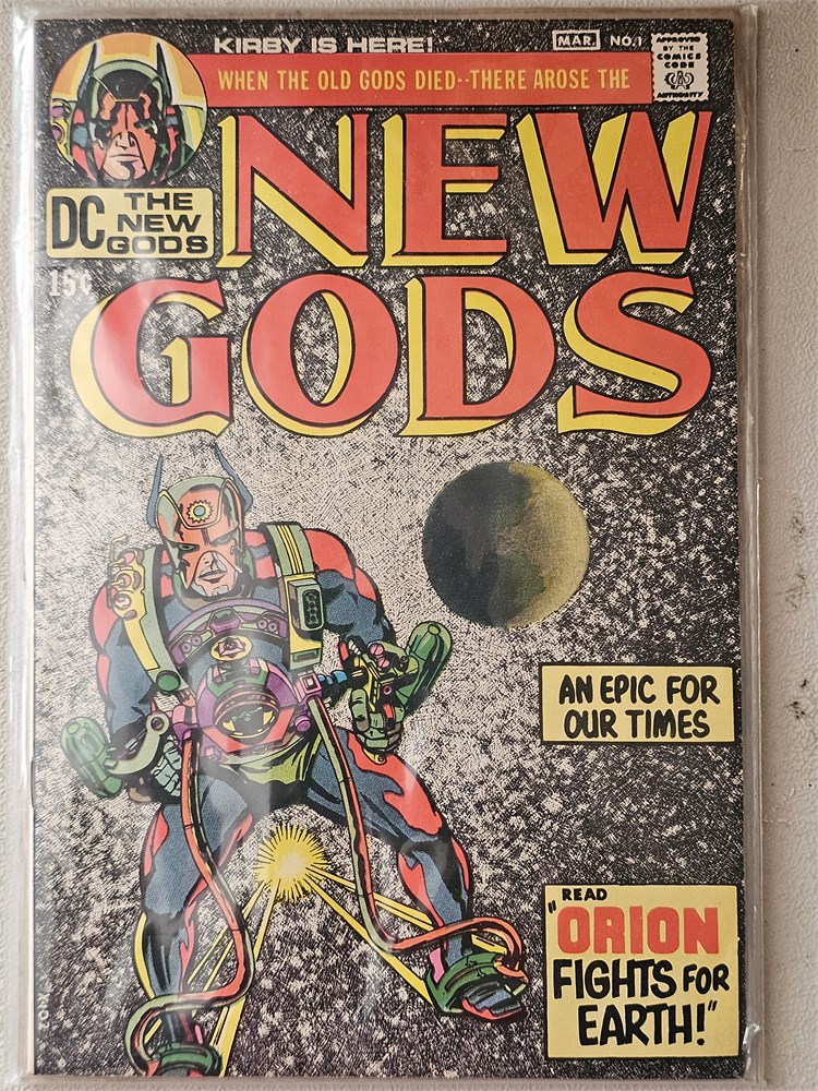 Rust Belt Revival Online Auctions - DC Comics The New Gods #1, Marv Wolfman and Jack Kirby, 1971