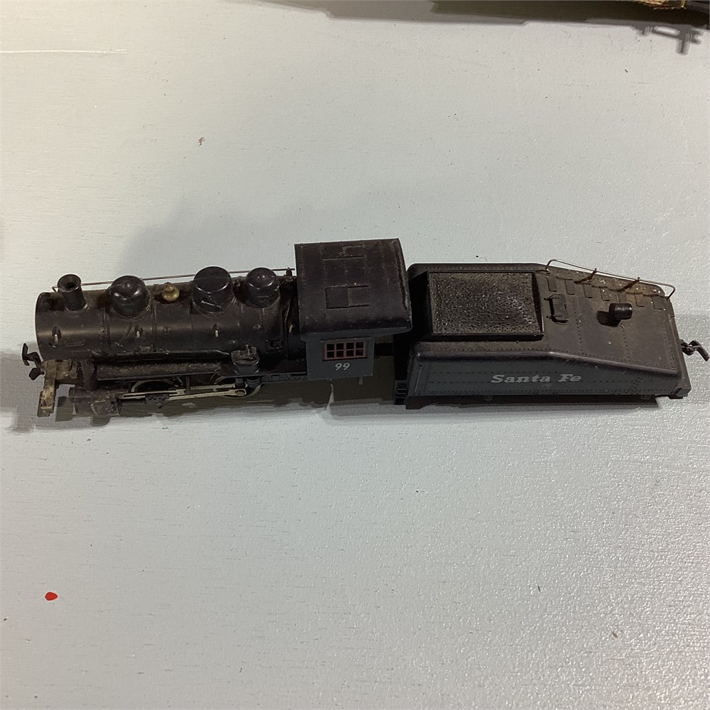 Rust Belt Revival Online Auctions - Vintage old 99 Santa Fe engine and ...