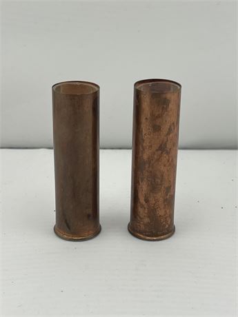 Rust Belt Revival Online Auctions - Vintage set of brass 12 gauge ...