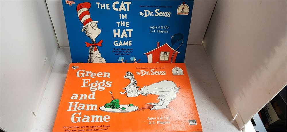 Rust Belt Revival Online Auctions - Green Eggs And Ham Board Game & The ...