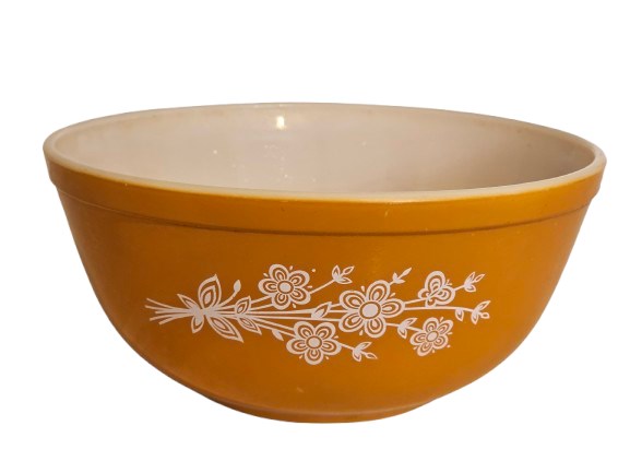 Rust Belt Revival Online Auctions - Pyrex Butterfly Harvest Gold #403 ...