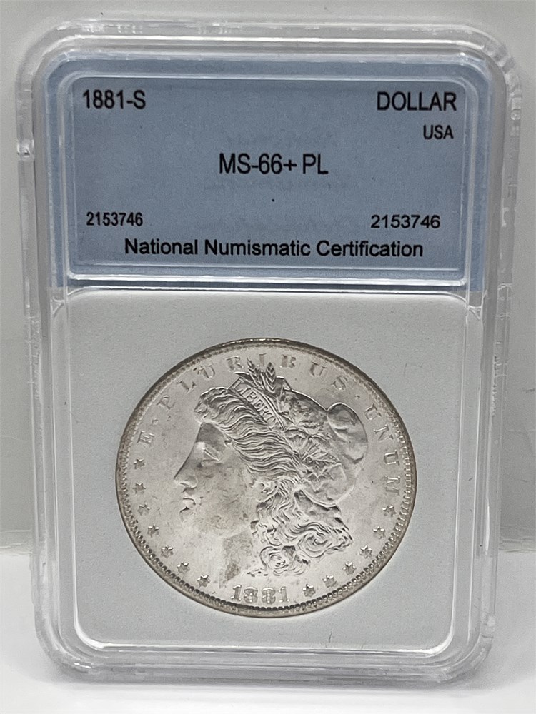 Rust Belt Revival Online Auctions - 1881-S $1 Coin Nice Frosty High ...