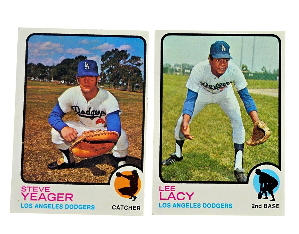 Rust Belt Revival Online Auctions - 1973 Steve Yeager # 59 / Lee Lacy ...