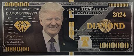 Rust Belt Revival Online Auctions - 2024 Donald Trump “One Million ...