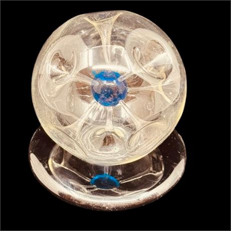 Rust Belt Revival Online Auctions - Vintage Hand Blown Art Glass Orb ...