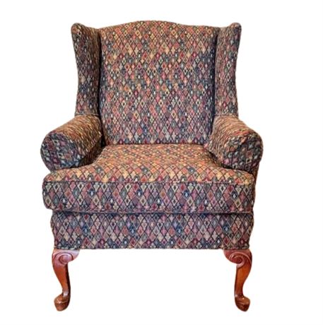 Rust Belt Revival Online Auctions - Custom Upholstered Wingback ...