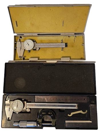 Rust Belt Revival Online Auctions - Mitutoyo and Speedway Series Calipers