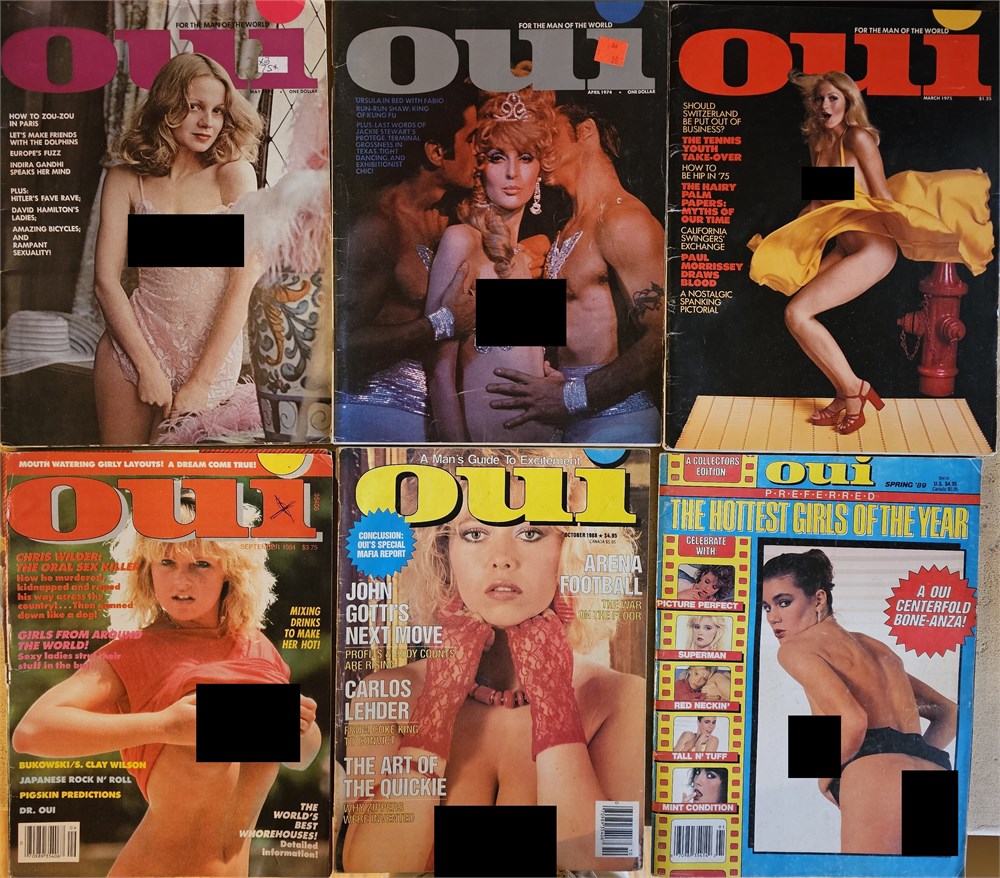 Rust Belt Revival Online Auctions - Oui Adult Magazines