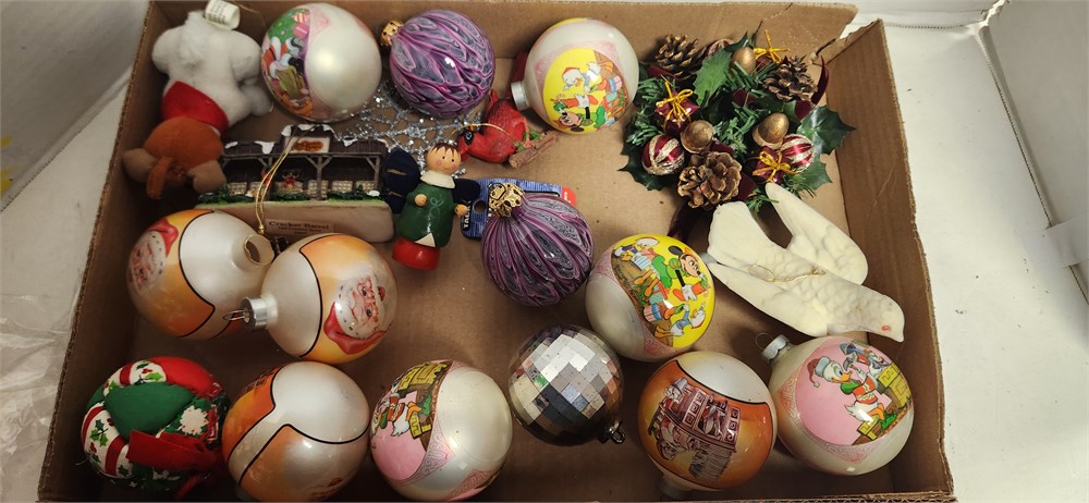 Rust Belt Revival Online Auctions - Christmas Ornaments Lot