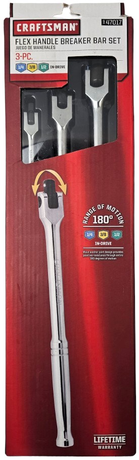 Rust Belt Revival Online Auctions - Craftsman Flex Handle Breaker Bar Set
