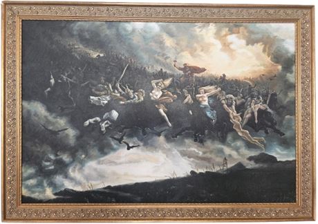 Rust Belt Revival Online Auctions - Wild Hunt of Odin 1872, Peter Arbo ...