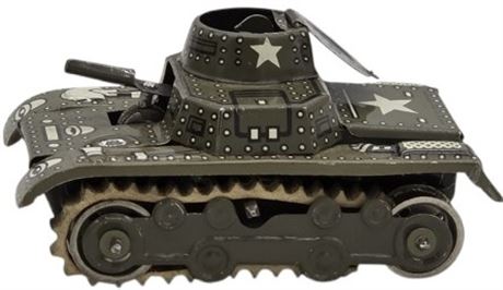 Rust Belt Revival Online Auctions - Vintage Tin wind up Toy Tank 1950's ...