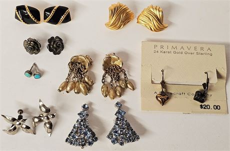 Rust Belt Revival Online Auctions - Costume Earrings