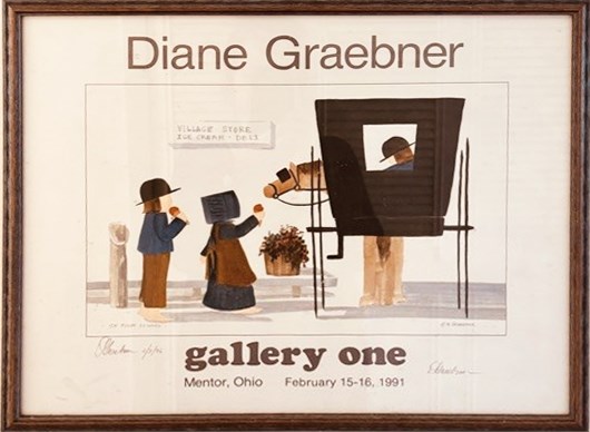 Rust Belt Revival Online Auctions - Diane Graebner Signed "In Town ...
