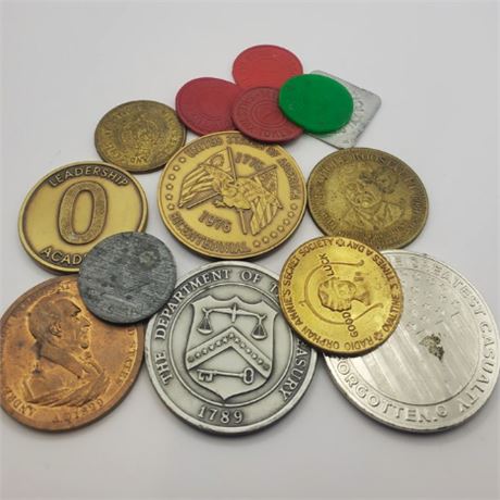 Rust Belt Revival Online Auctions - Old Tokens Mixed Collection