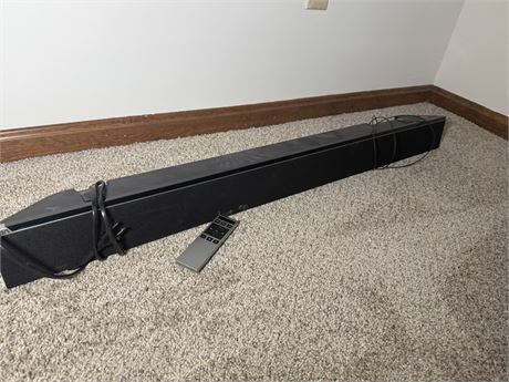 Rust Belt Revival Online Auctions - Sound Bar with Remote