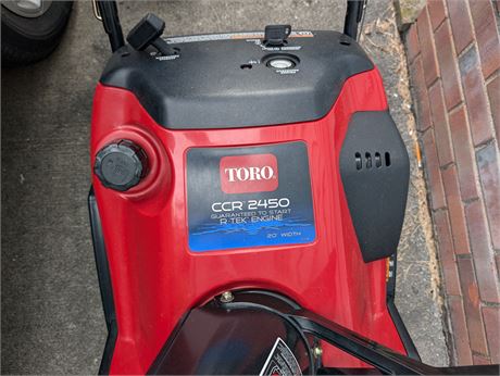 Rust Belt Revival Online Auctions - Toro CCR 2450 Snow Blower
